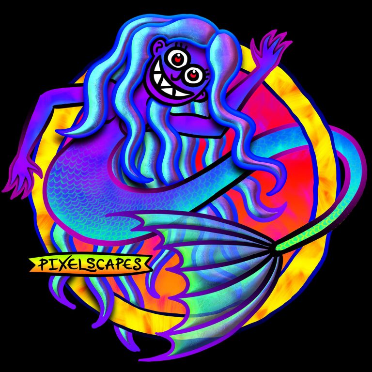 Mermaid Token | Jen's Pixelscapes