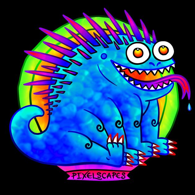 Basilisk Token Art | Jen's Pixelscapes
