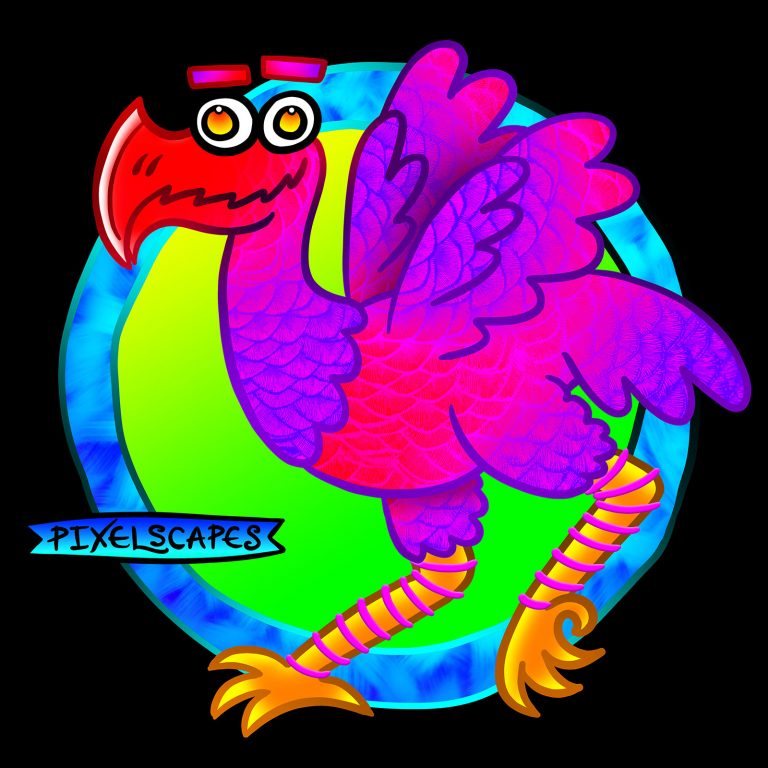 Axe Beak Token Art | Jen's Pixelscapes