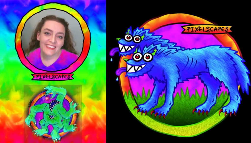 Death Dog Token Art | Jen's Pixelscapes